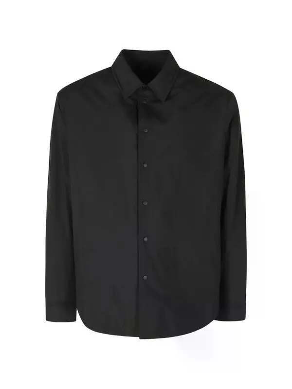 BRIGLIA 1949 Morrison Press-stud Shirt Jacket - Black