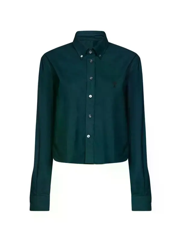 AMI Paris De Cœur Shirt - Green