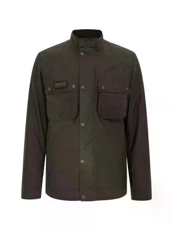 BARBOUR INTERNATIONAL Merton Waxed-cotton Jacket