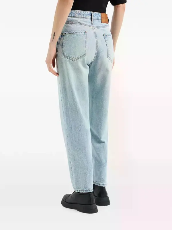Armani Exchange Acid-wash Jeans