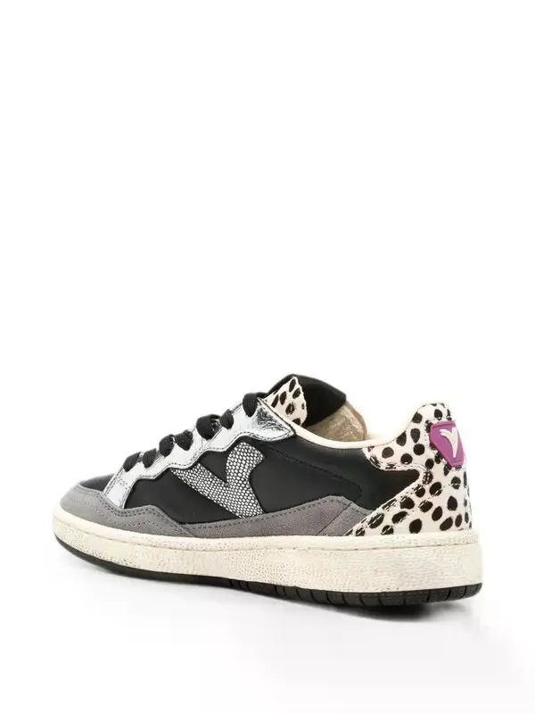 Victoria Beckham Leopard-print Panelled Sneakers