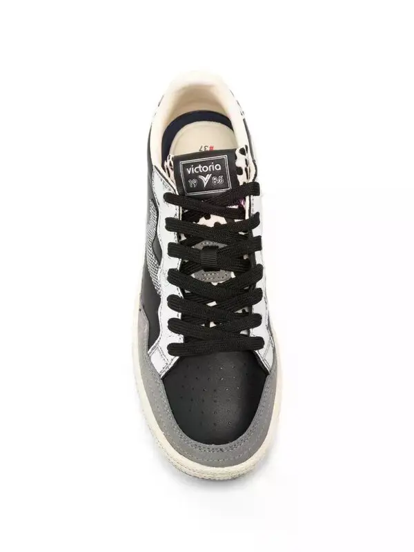 Victoria Beckham Leopard-print Panelled Sneakers
