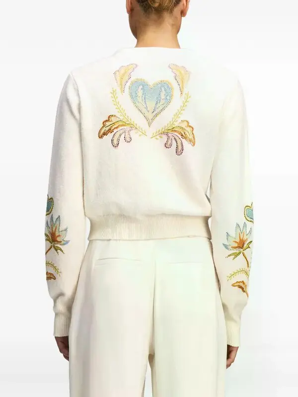 Cinq À Sept Nikko Heirloom Embellished Cardigan