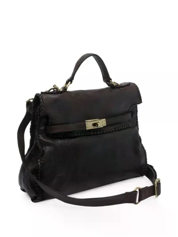CAMPOMAGGI Ginevra Leather Shoulder Bag