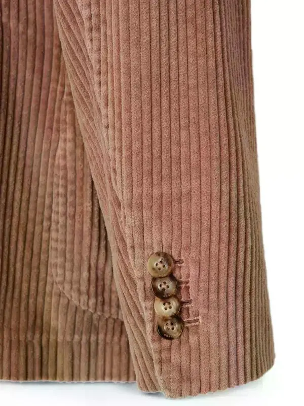 Boglioli Corduroy Single-breasted Blazer
