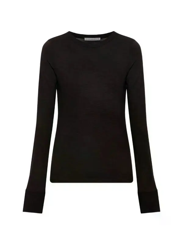 Studio Nicholson Malin Long Sleeve Wool Sweater