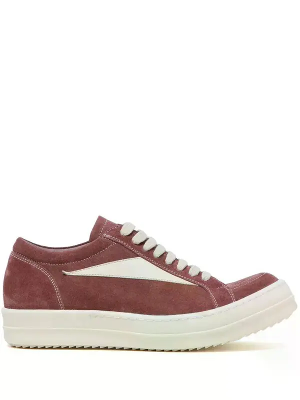 Rick Owens Vintage Low-top Suede Sneakers