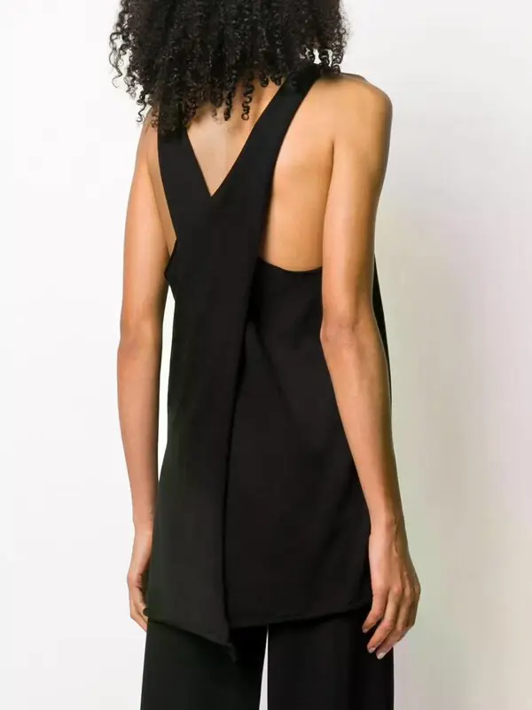 UMA WANG Sleeveless Flared Top