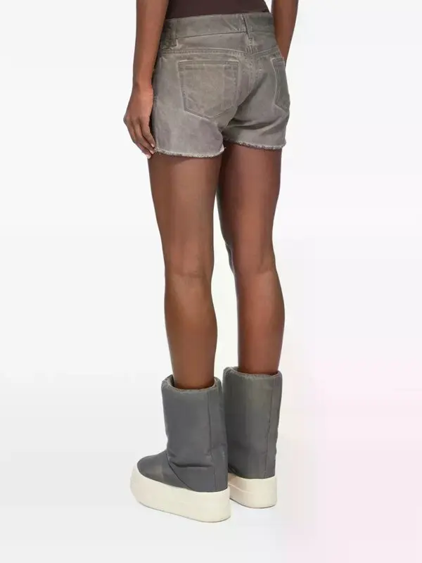 Rick Owens Lana Cut Offs - Grey