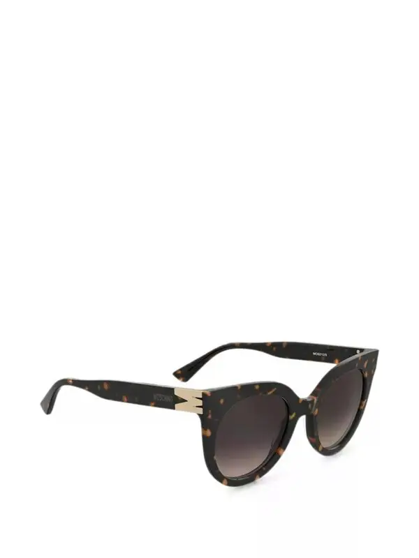 Moschino Tortoiseshell Effect Cat-eye Sunglasses
