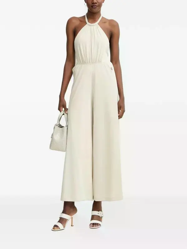 Armani Exchange Sleeveless Halterneck Jumpsuit