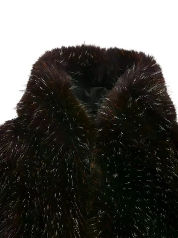 UNCOMMON High-neck Faux-fur Jacket