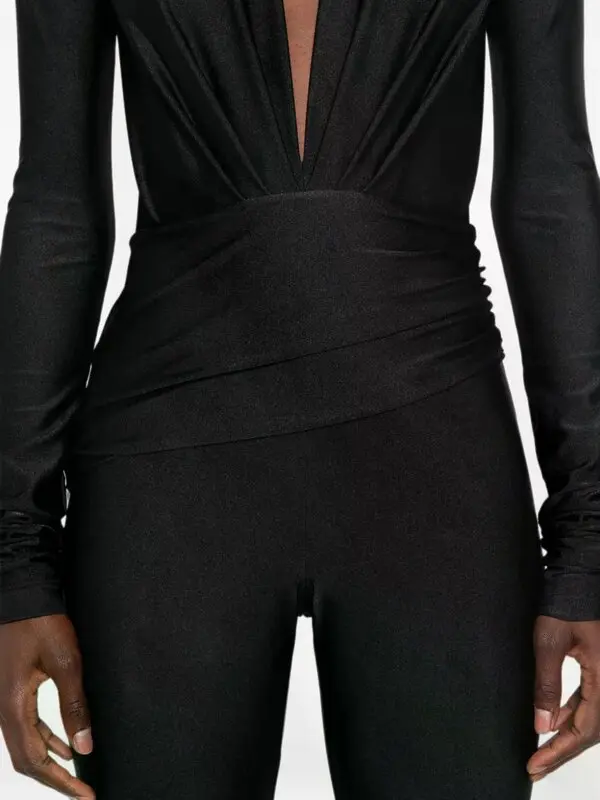 Andamane Plunging Backless Jumpsuit