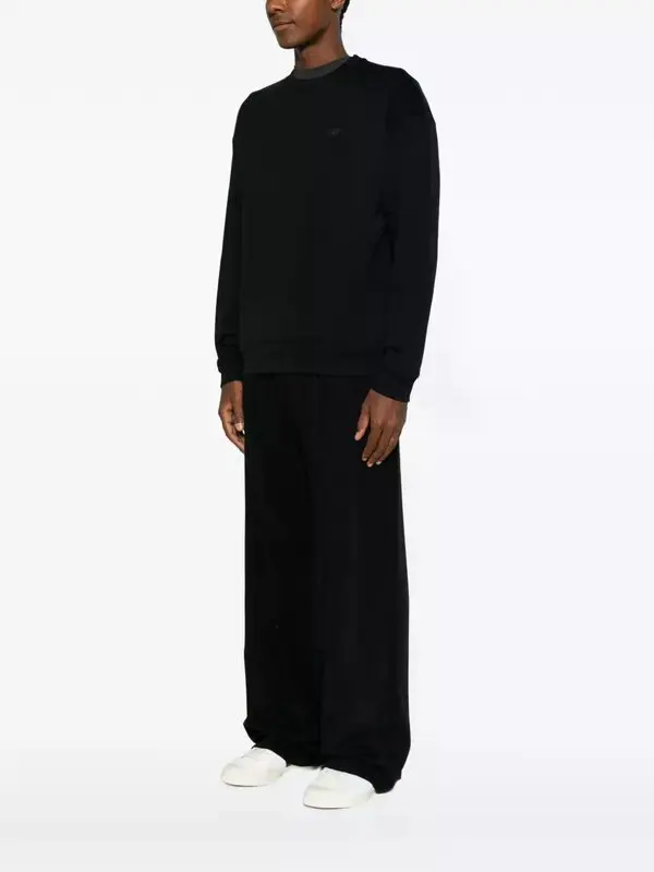Emporio Armani Logo-embroidered Sweatshirt