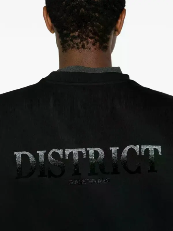 Emporio Armani Logo-embroidered Sweatshirt