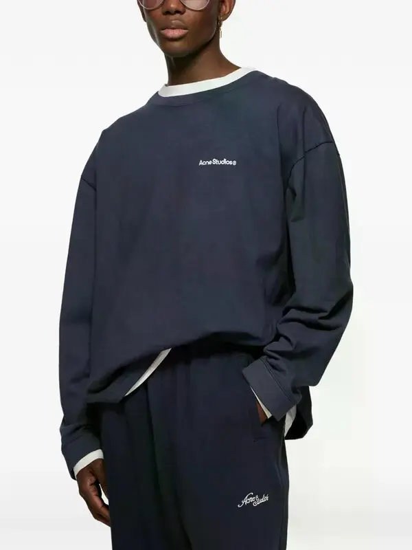 Acne Studios Logo-print Layered Sweatshirt