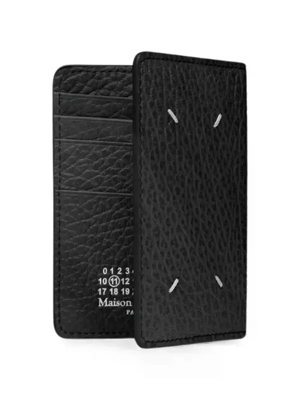 MAISON MARGIELA Four Stitches Grain Leather Cardholder