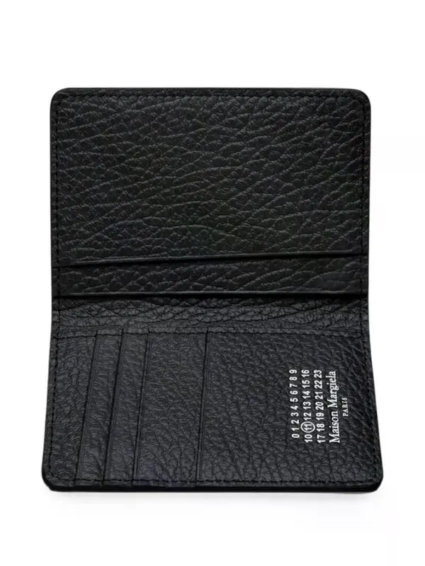 MAISON MARGIELA Four Stitches Grain Leather Cardholder