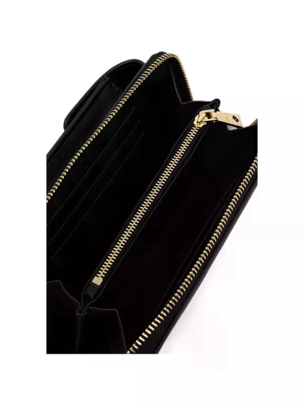 Moschino Quilted Logo-plaque Wallet