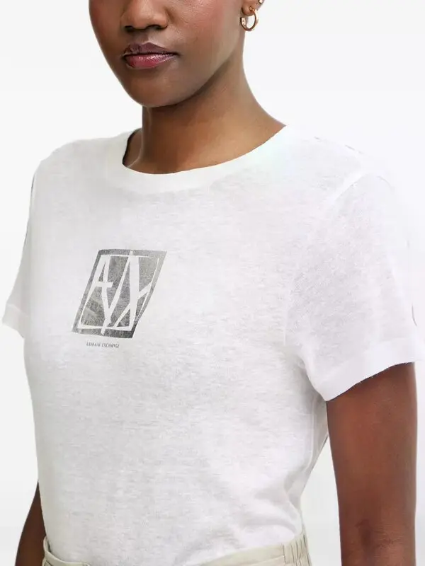 Armani Exchange Logo-print Short-sleeve T-shirt