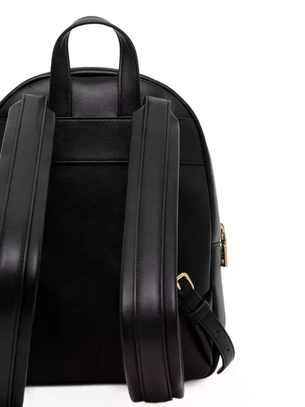 Moschino Quilted Logo-plaque Backpack