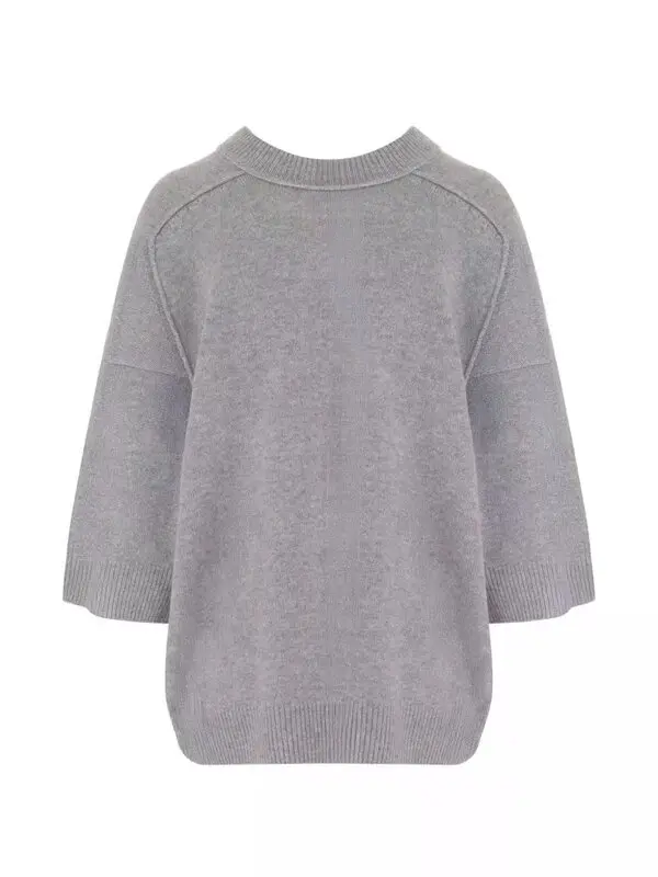 Carven Cashmere V-neck Sweater