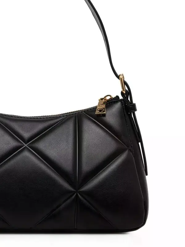 Moschino Quilted Logo-plaque Tote Bag