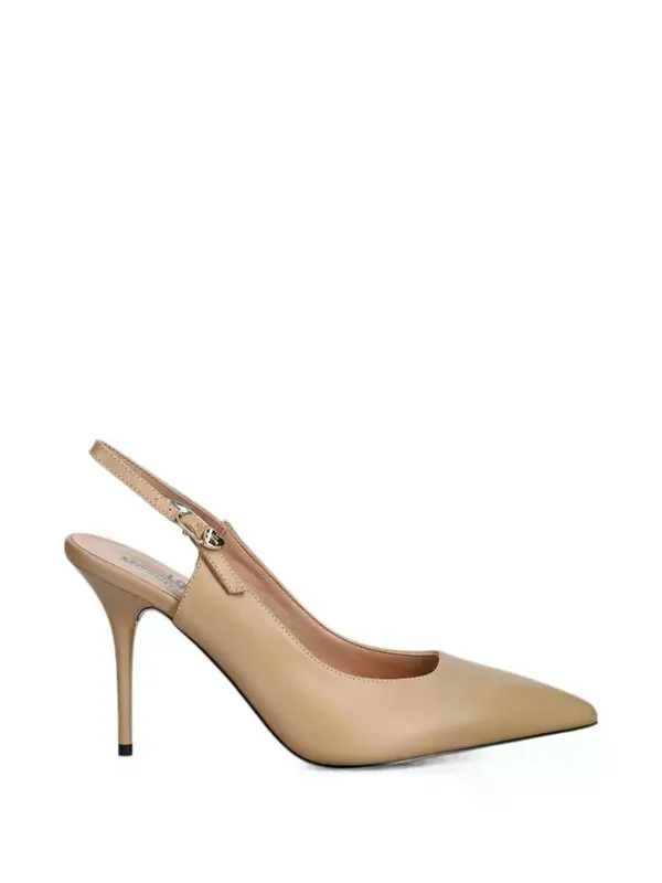 Moschino Pointed-toe Slingback Pumps