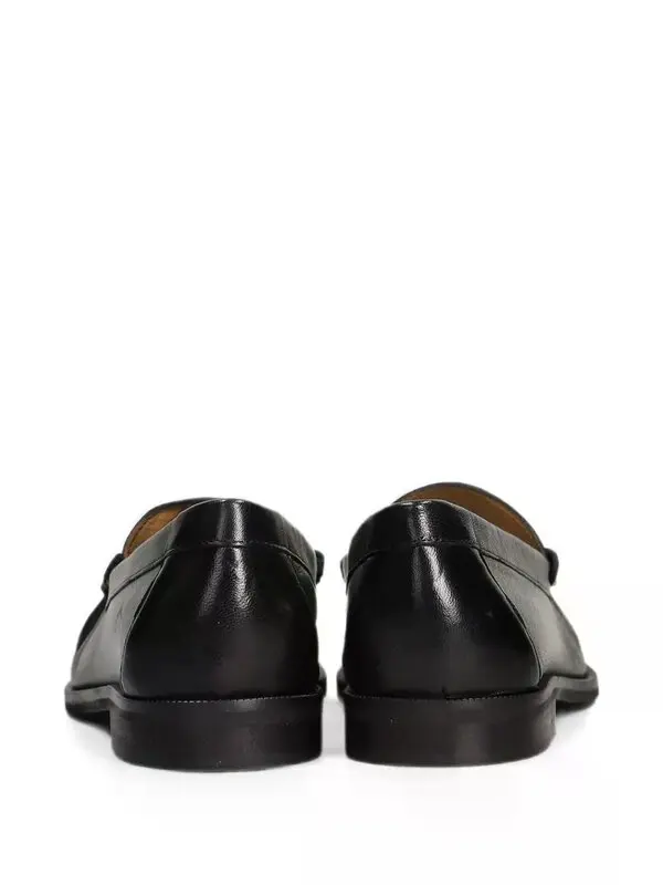JULIE DEE Ruched Penny Loafers