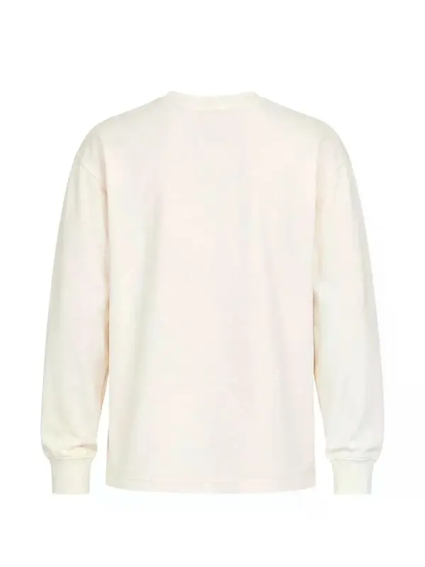 REVOLUTION NOW Embroidered-motif Crew-neck Sweater