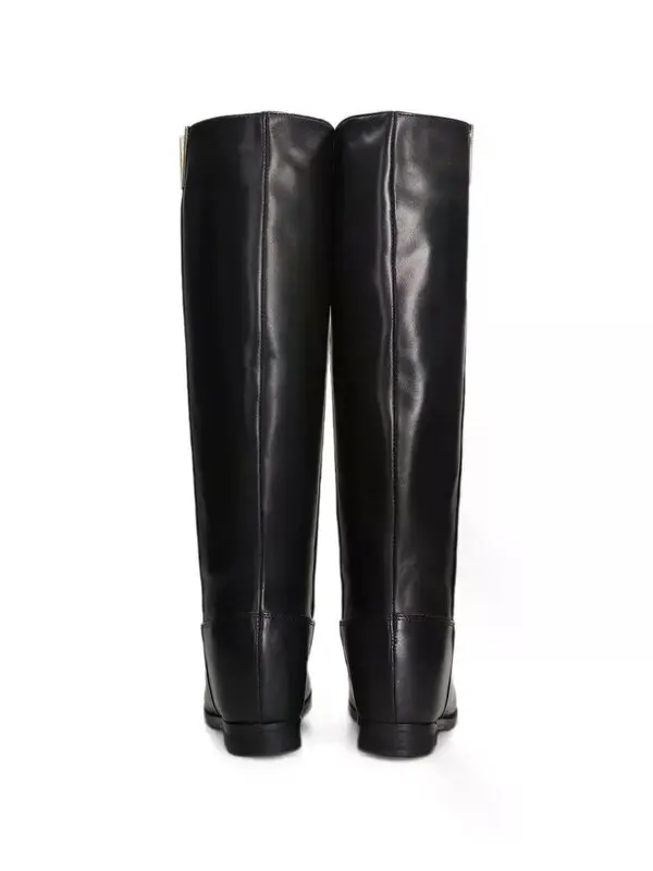 JULIE DEE V-logo Knee-high Boots