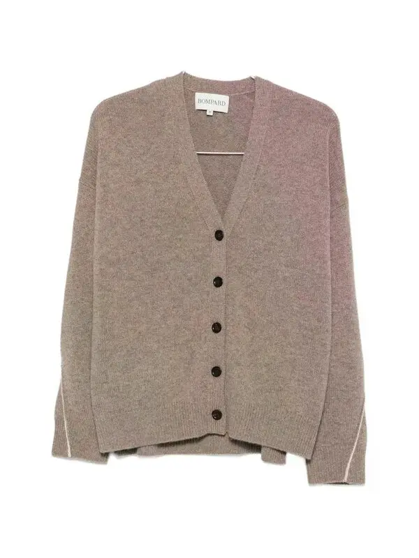 Eric Bompard V-neck Cardigan - Neutrals