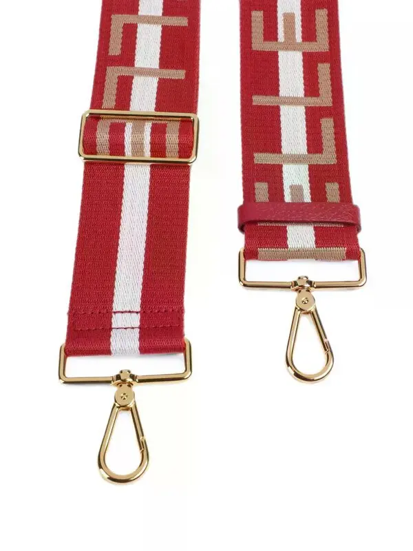 COCCINELLE Nastro Signature Logo-jacquard Bag Strap