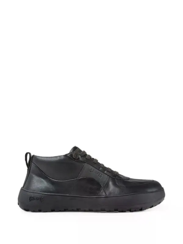 Camper Peu Serra Leather Sneakers - Black