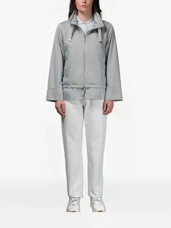 MOORER Sinia Hooded Drawstring Jacket