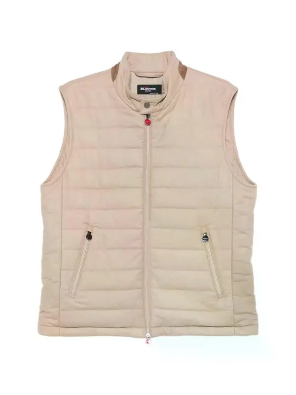 Kiton Zip-up Gilet