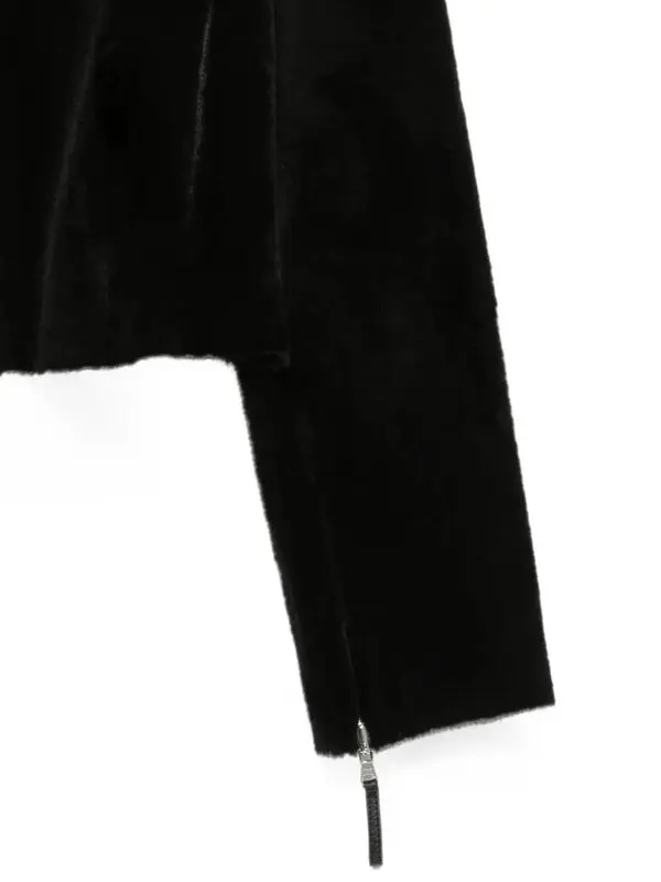 UTZON Cropped Zip-up Reversible Jacket