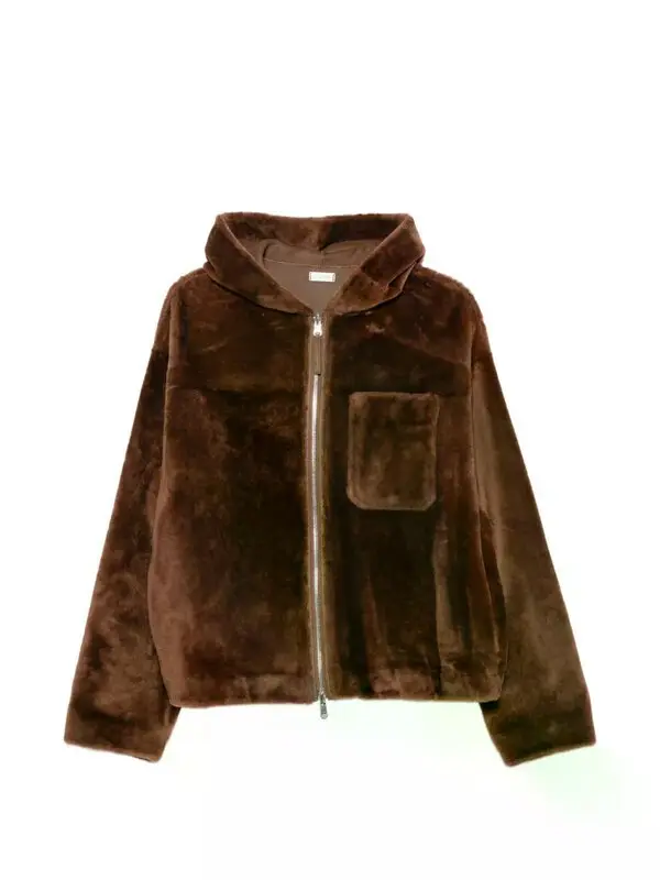 UTZON Hooded Chest-pocket Reversible Jacket