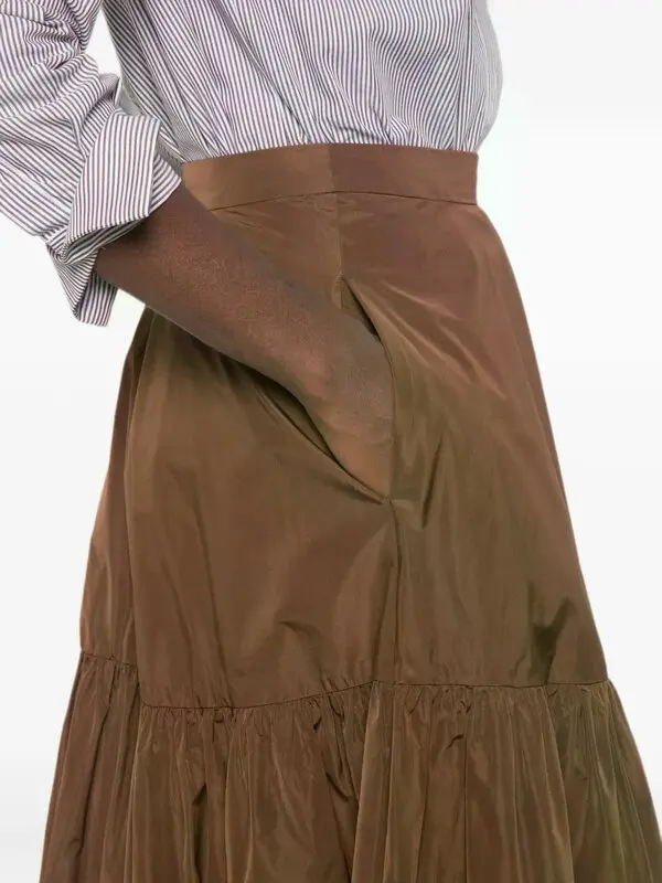 ROSSO 35 Tiered Midi Skirt