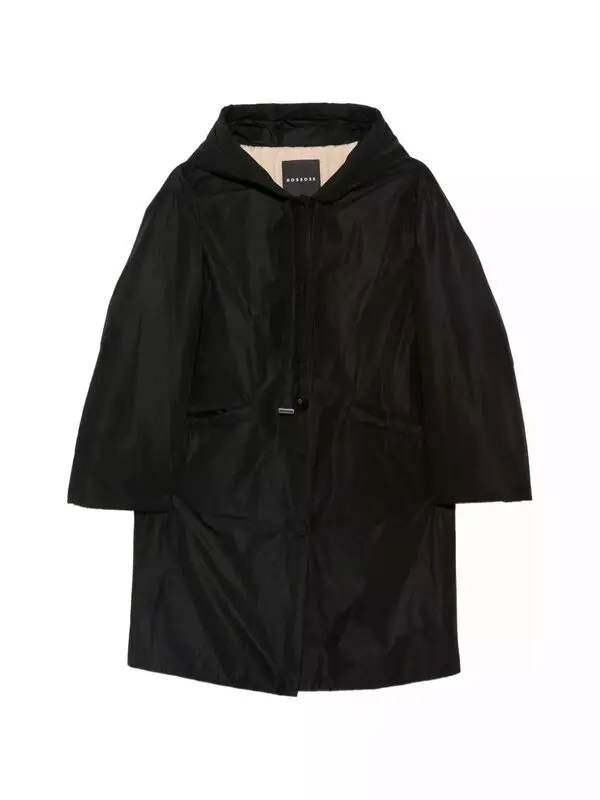 ROSSO 35 Hooded Button-fastening Jacket