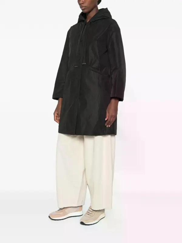 ROSSO 35 Hooded Button-fastening Jacket