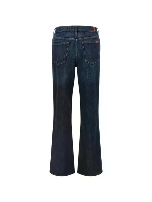 7 For All Mankind Stovepipe Flared-leg Jeans