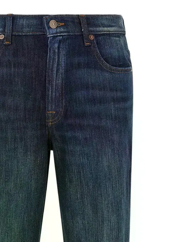 7 For All Mankind Stovepipe Flared-leg Jeans