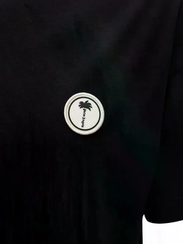 Palm Angels Logo-patch T-shirt