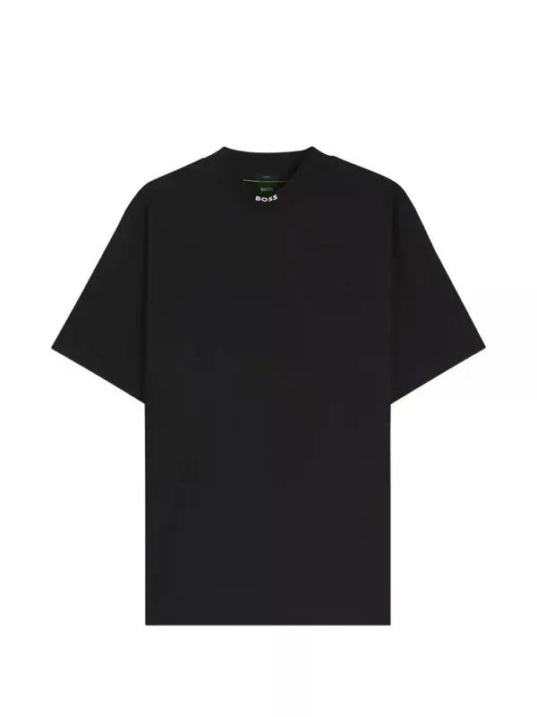 BOSS Logo-print High-neck T-shirt