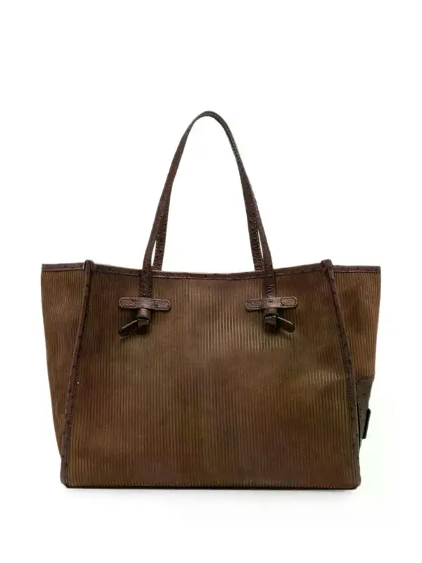 GIANNI CHIARINI Marcella Corduroy-effect Tote Bag