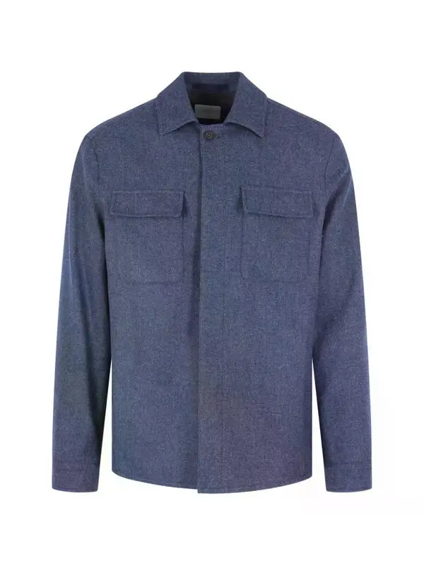 Eleventy Button-fastening Flap-pocket Coat