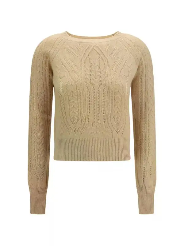 Ermanno Scervino Cable-knit Cashmere Sweater