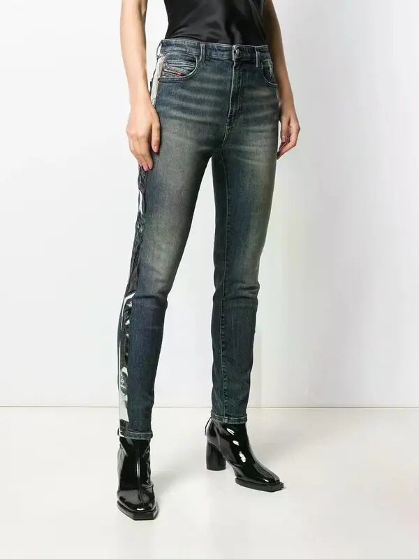 DIESEL® Slim Faded Jeans