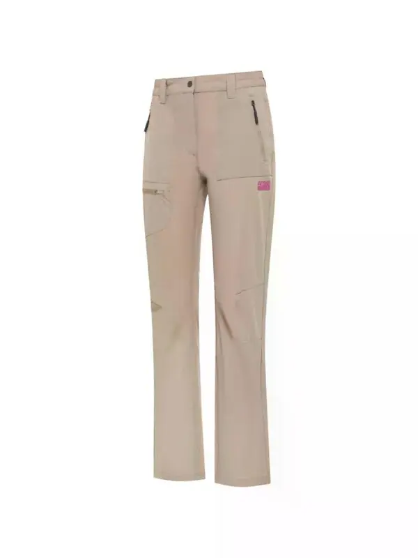 AESSE Logo-print Panelled Trousers - Grey